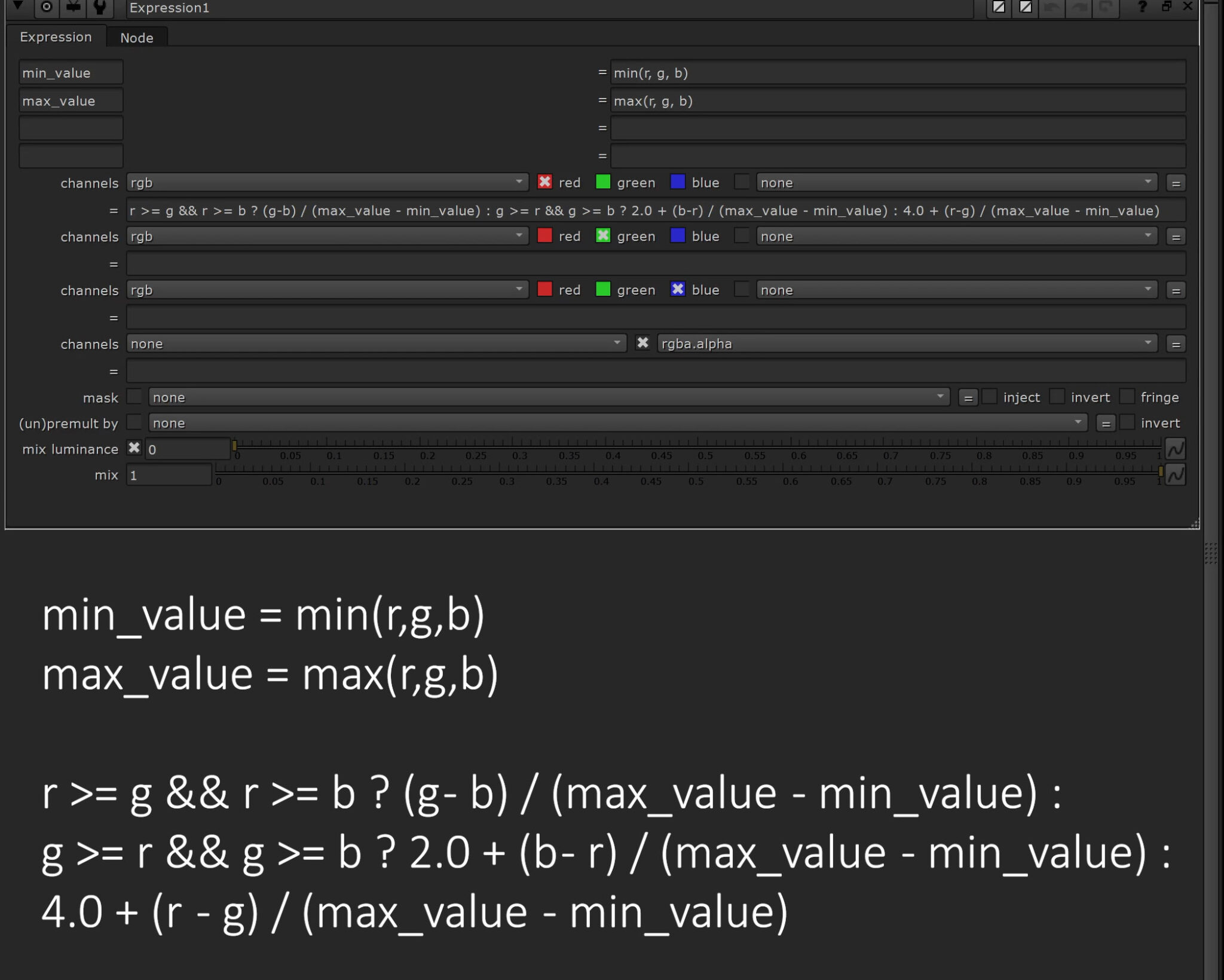 Demystifying HueCorrect - Nuke Timeout / Unleash The Node - 1 Year Anniversary Special - Split ...